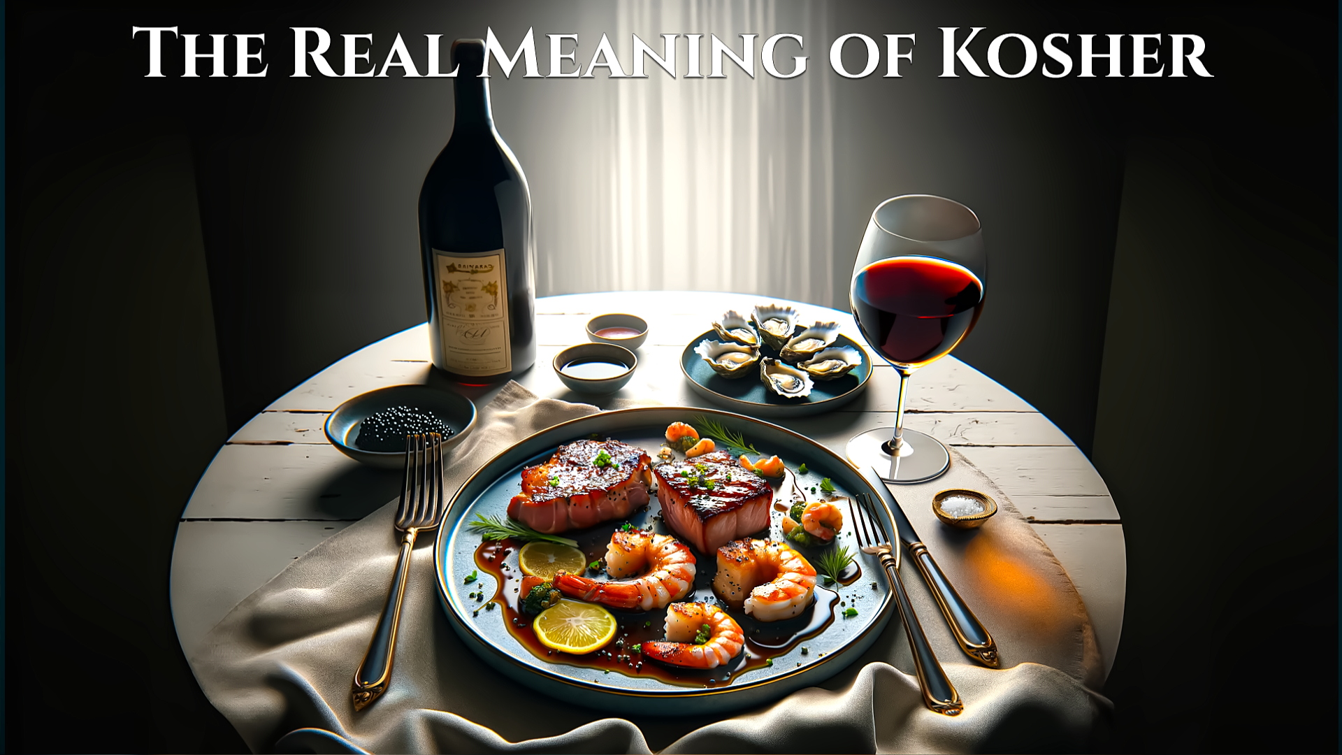 The Real Meaning of Kosher - Torah Class