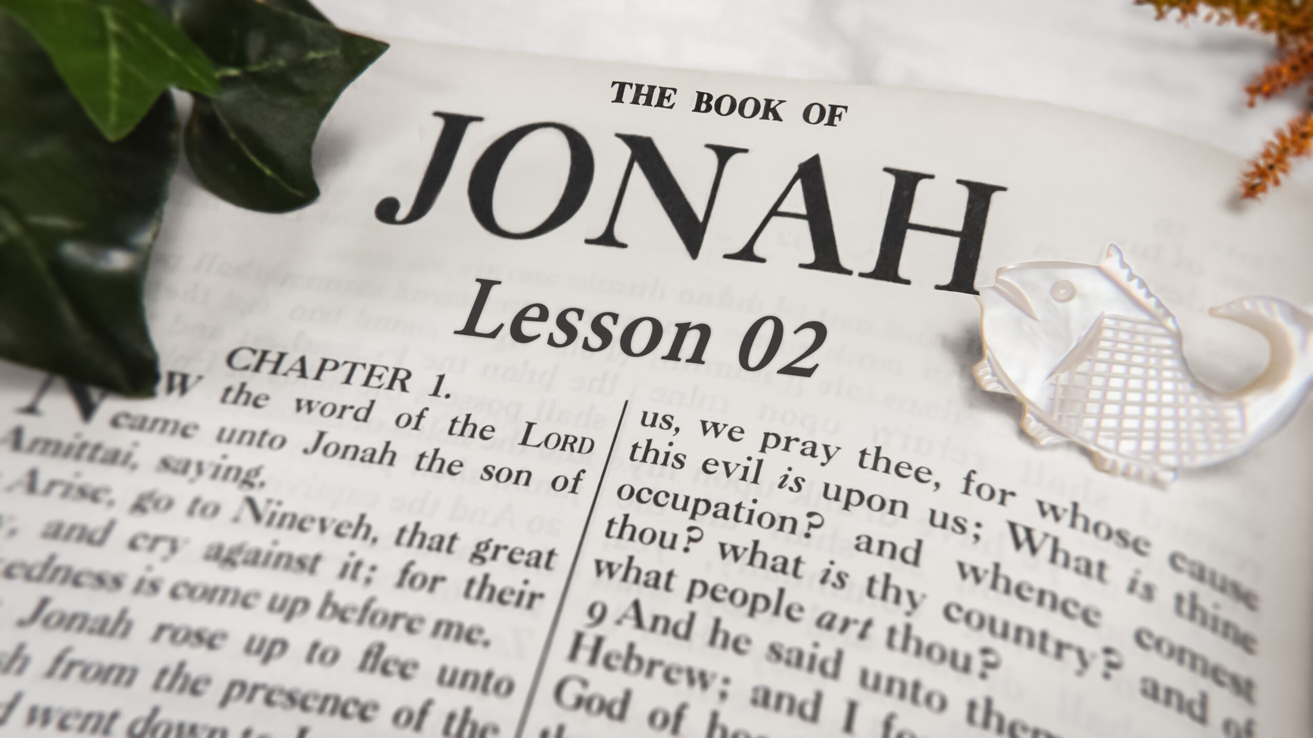 Lesson 2 Ch1 - Torah Class