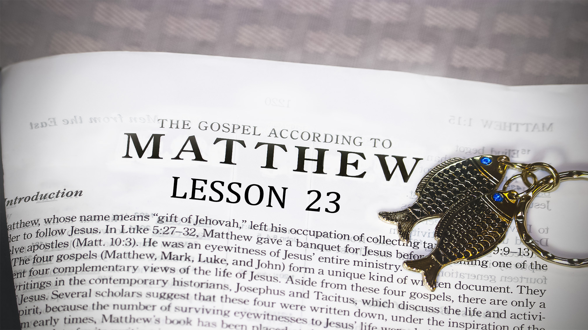 Lesson 23 Ch7 - Torah Class