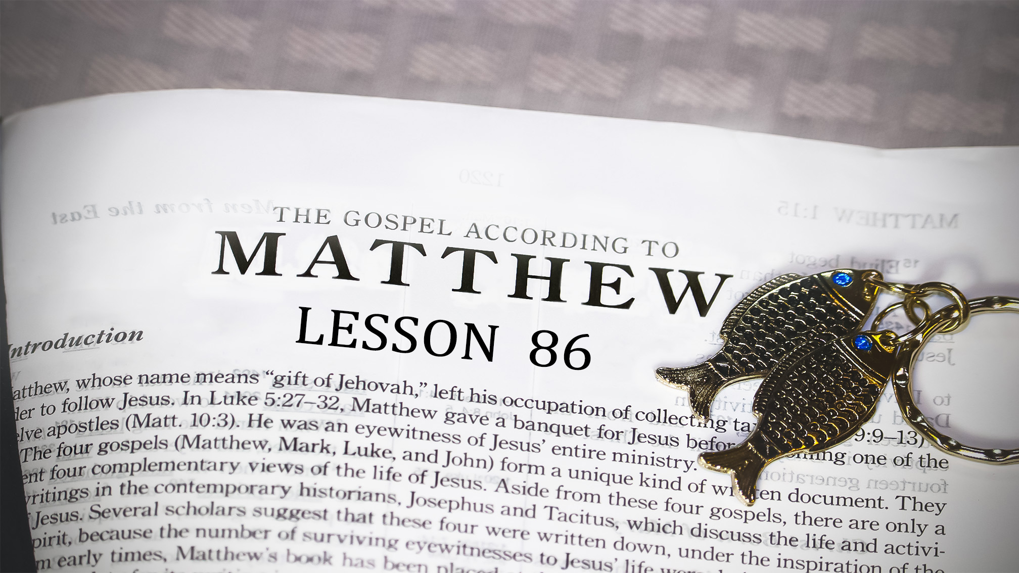 Lesson 86 Ch25 - Torah Class