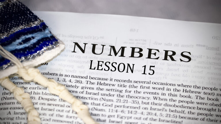 Lesson 15 Ch13 Ch14 - Torah Class