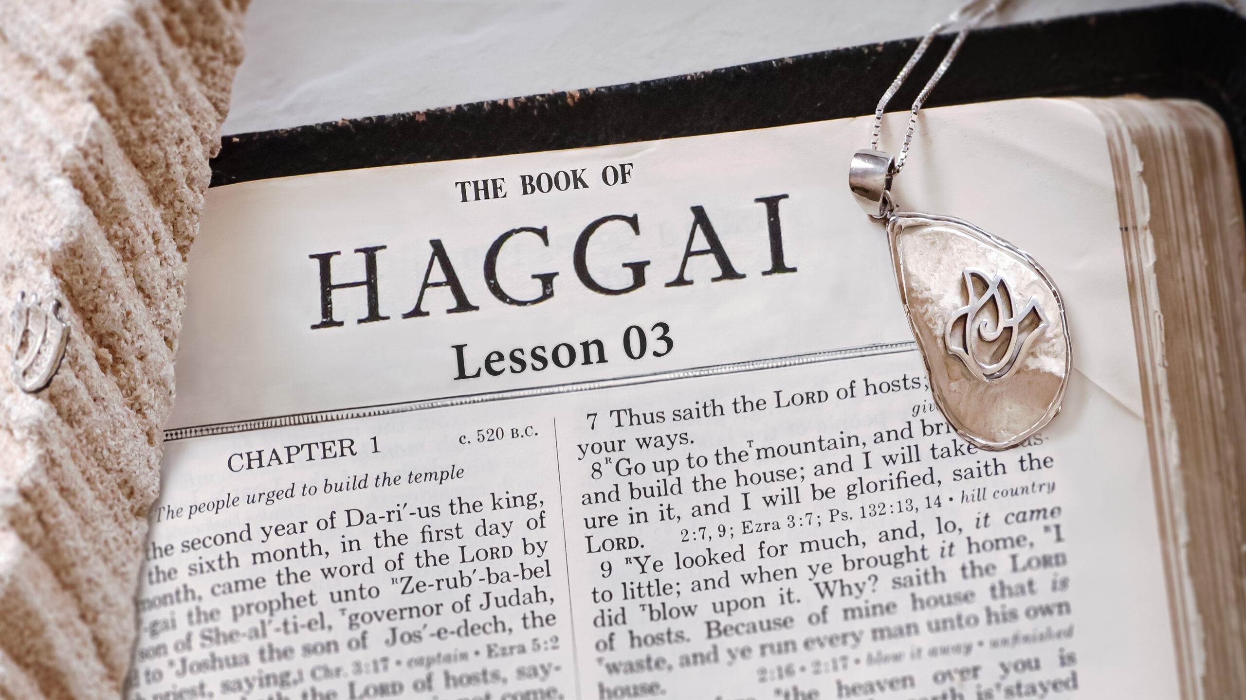 Lesson 03 - Haggai Ch 2 - Torah Class