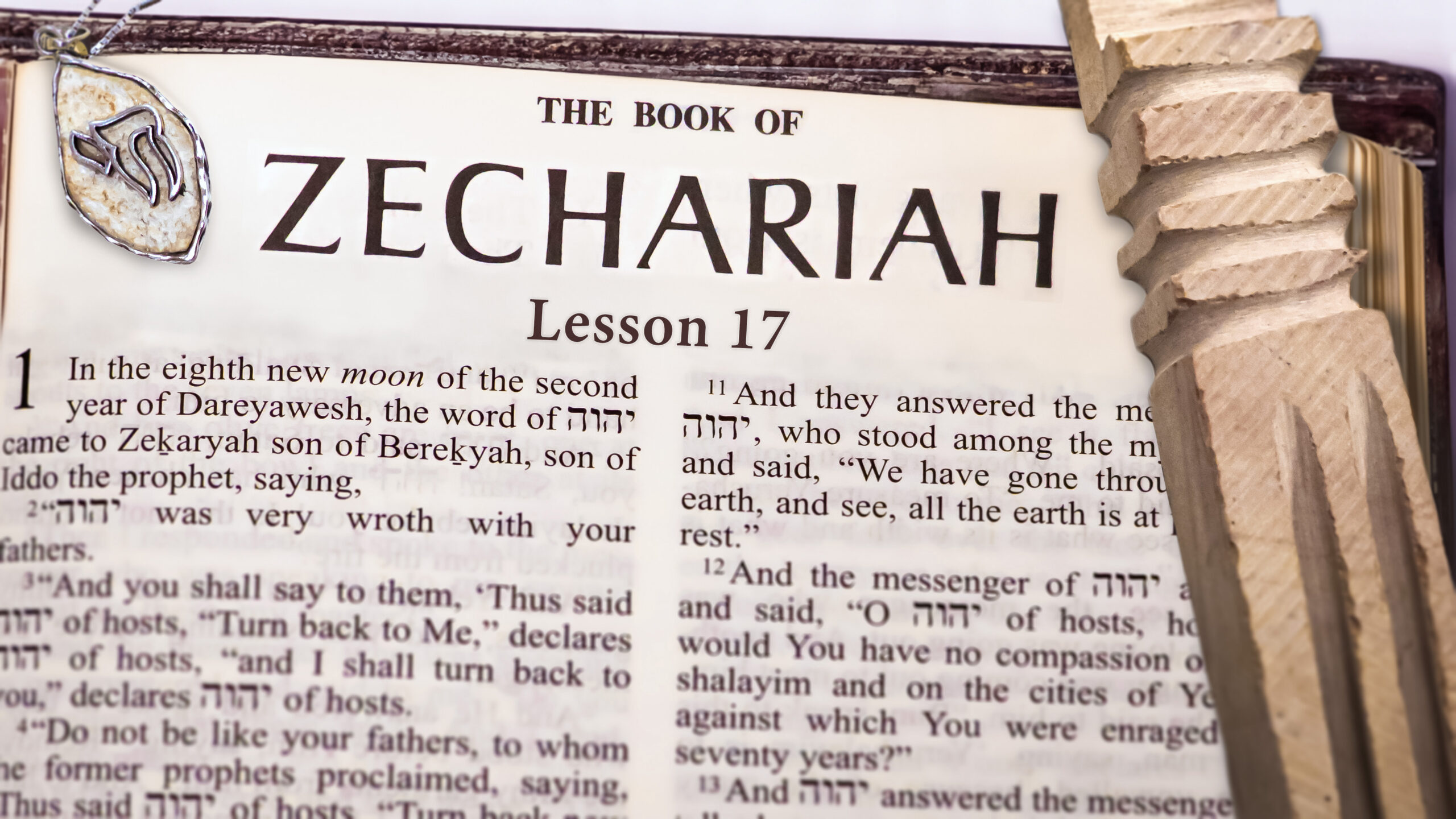 Lesson 17 - Zechariah Ch 9 - Torah Class