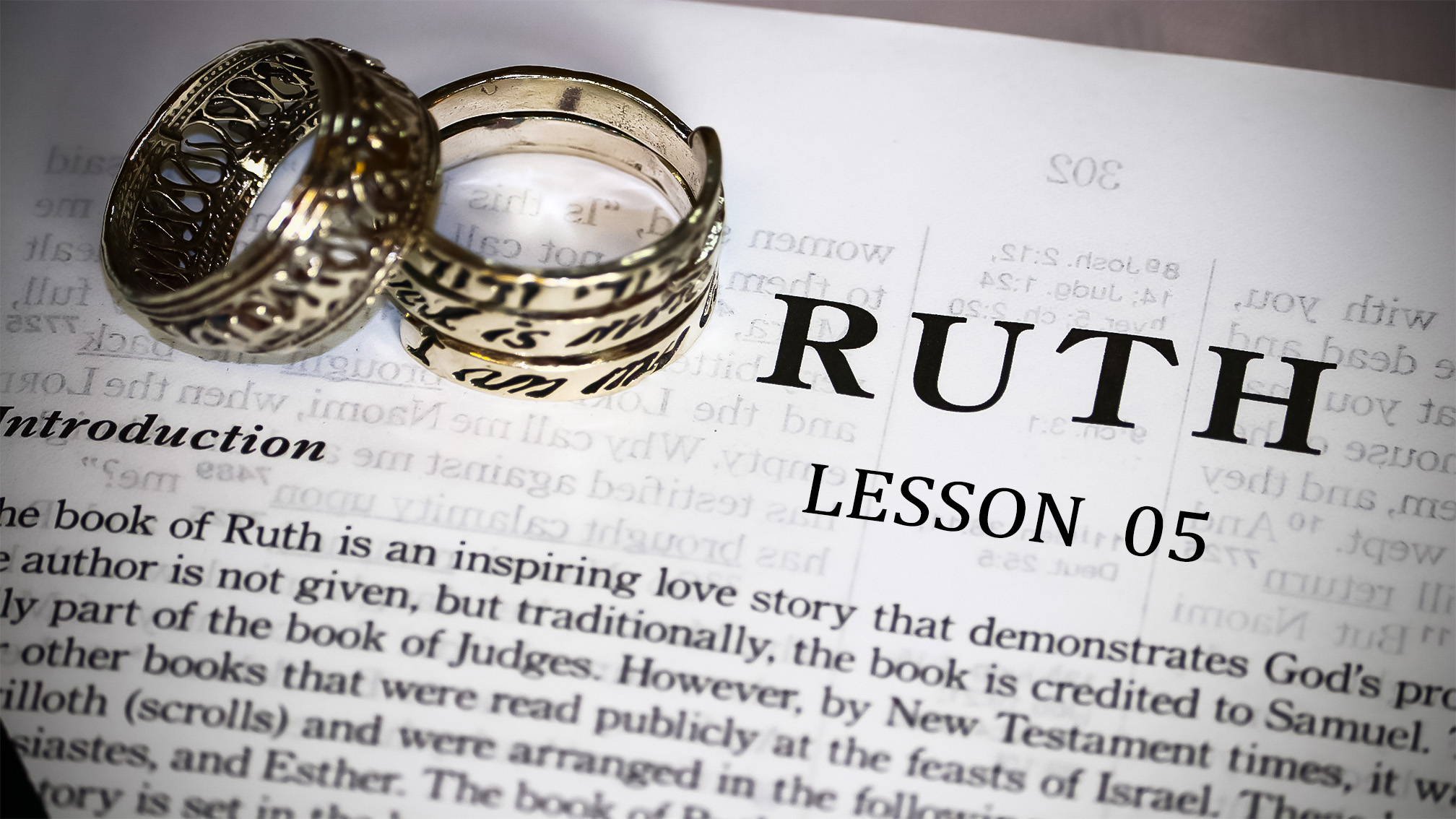 Lección 5 - Rut Ch 2 - Torah Class